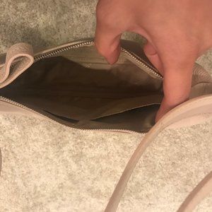 Longchamp | Bags | New Longchamp Small Beige Leather Shoulder Bag ...